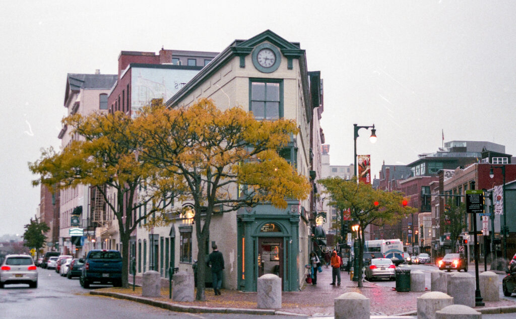 street in the city - Portland Downtown