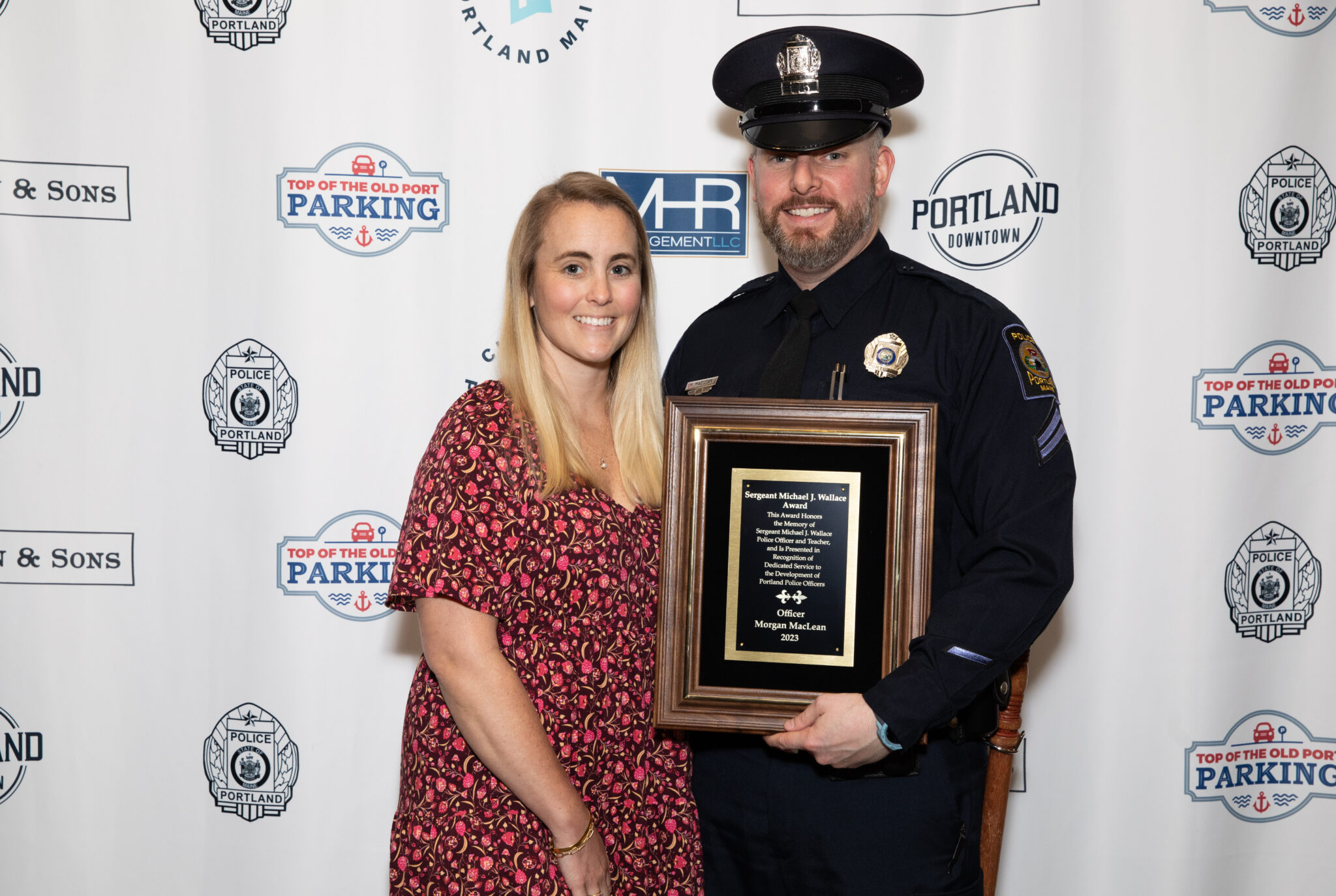 Police Awards Ceremony - Portland Downtown